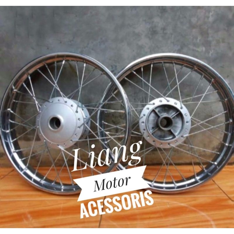 Jual Sepaket Velg DID Besi Tromol Set Jari2 - Astrea/Grand/Legenda ...