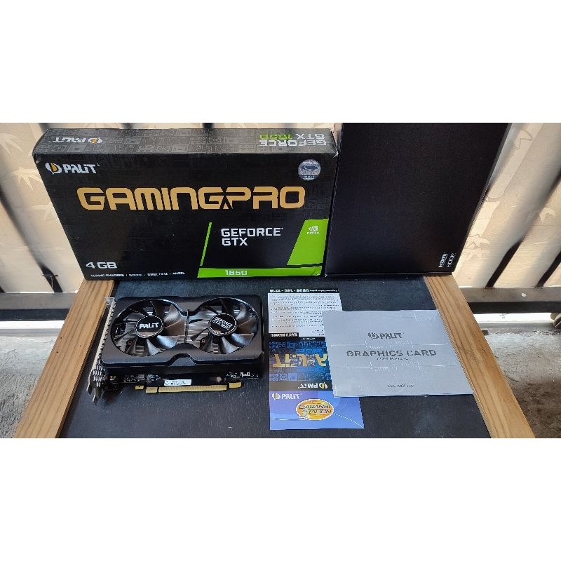 Jual Palit GeForce® GTX 1650 GamePro 4GB GDDR6 LikeNew Banget Expired ...