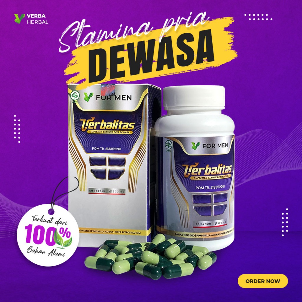 Jual VERBALITAS SUPLEMEN KUAT PRIA TAHAN LAMA herbal kuat pria tahan ...
