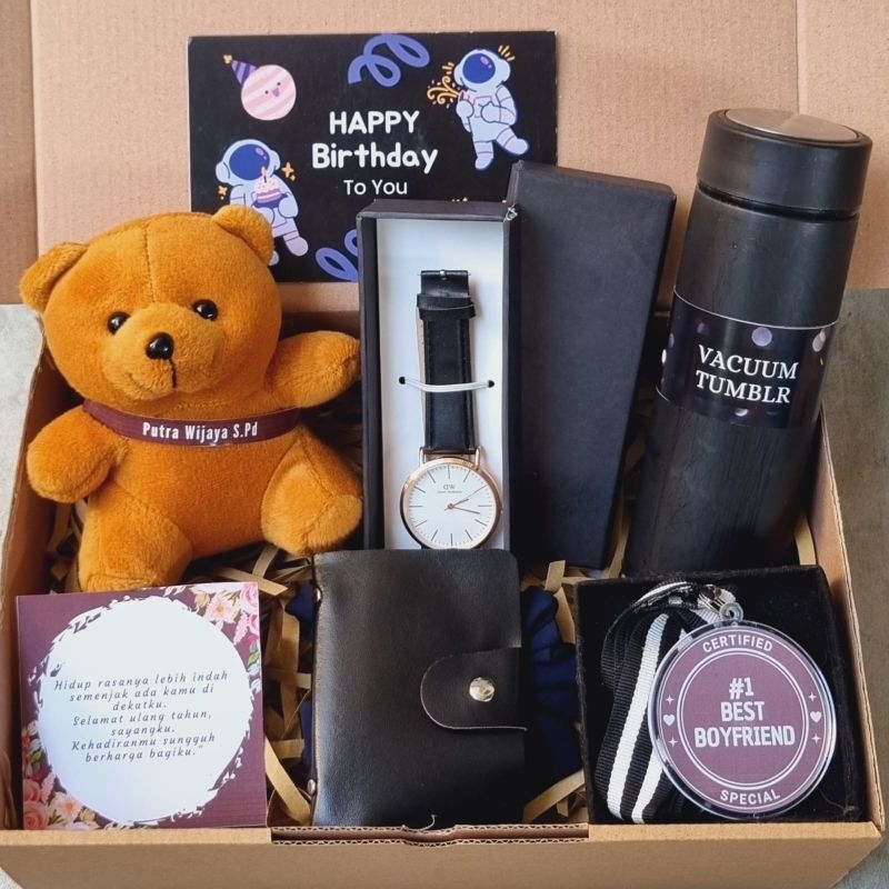 Jual Kado Ulang Tahun Cowok / Hampers Ultah Cowok / Hadiah Pacar | Shopee Indonesia