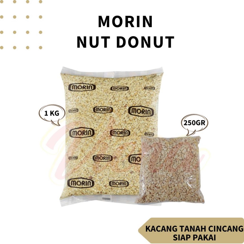 Jual Morin Nut Donut /Kacang Cacah / Kacang Sangrai REPACK 250gr ...