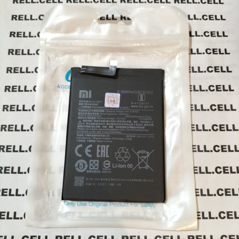 Jual BATRE BATTERY BATERAI XIAOMI REDMI NOTE 9 PRO REDMI NOTE 10 PRO ...