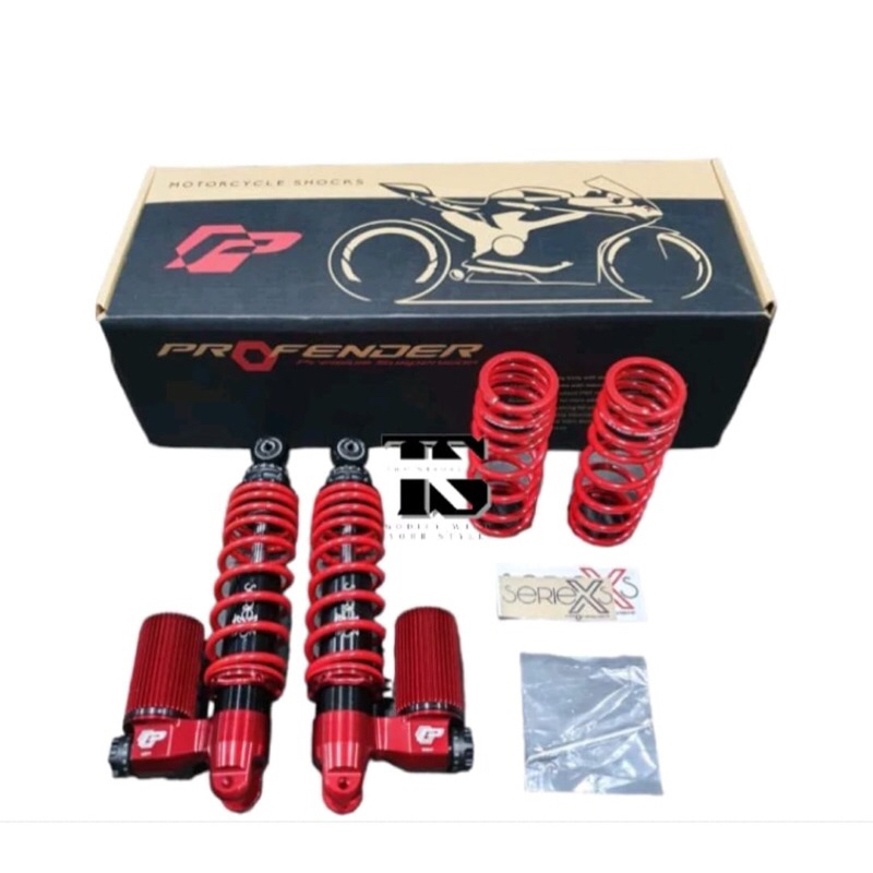 Jual Shock Profender Nmax New X Series Tabung Bawah Red 310 Mm Original ...