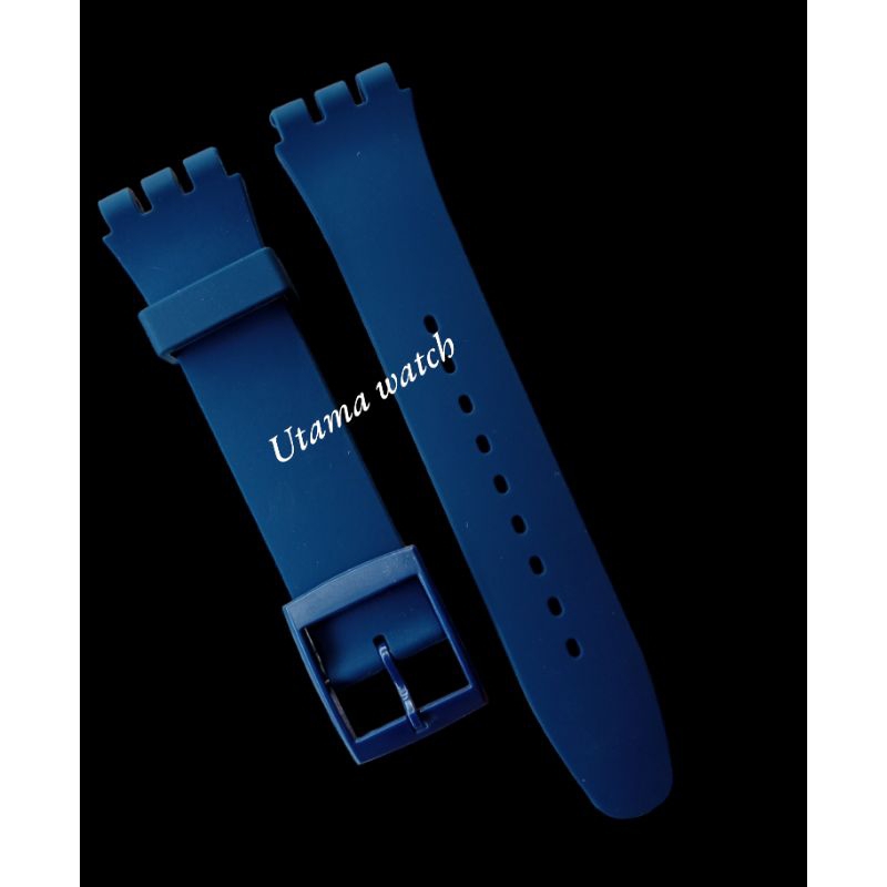 Jual Tali Strap Jam Swatch Original Oem Strap Swatch 19mm Strap Jam