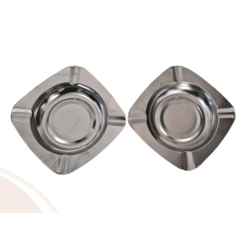 Jual Asbak Alumunium / tempat putung rokok / asbak Stainles | Shopee ...