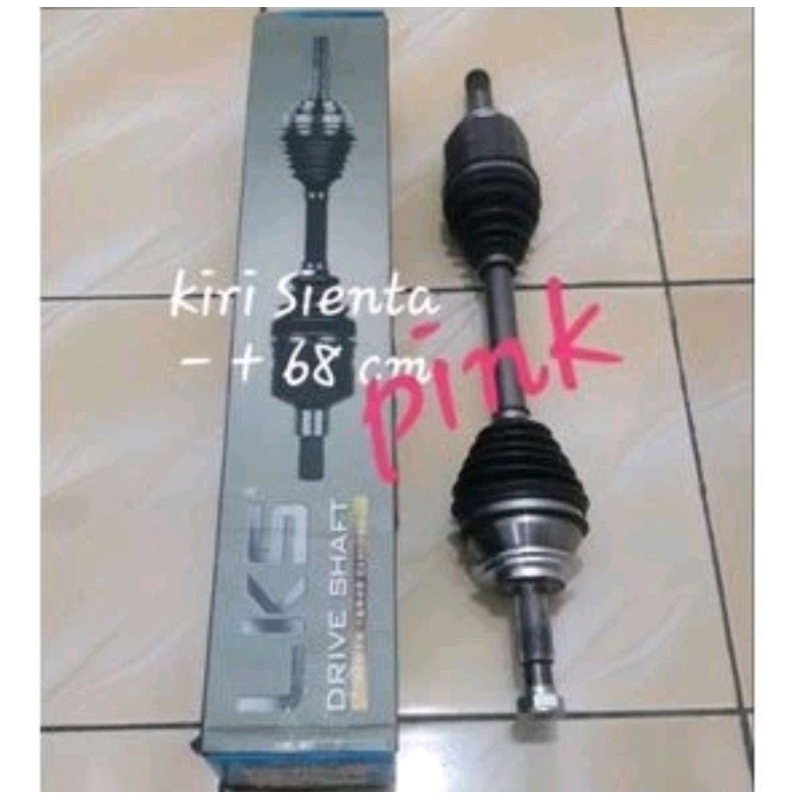 Jual Drive shaft assy as roda depan komplit bagian kiri Toyota Sienta as roda Sienta kiri matik ...
