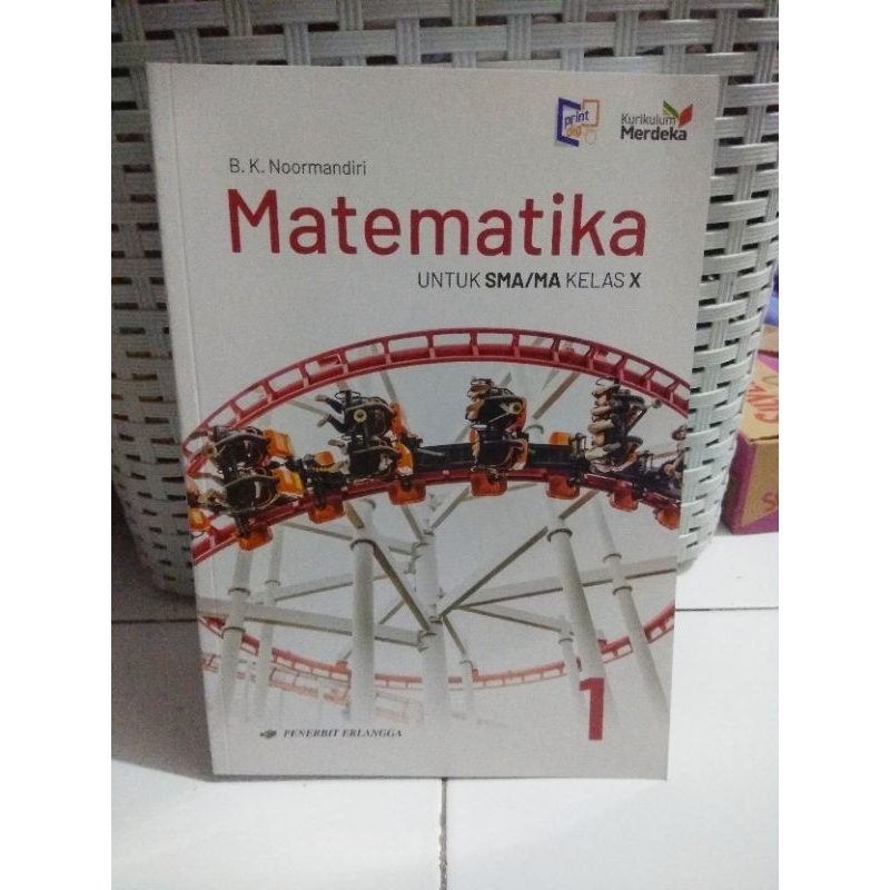 Jual matematika Erlangga kelas (10) penerbit Erlangga kurikulum merdeka ...