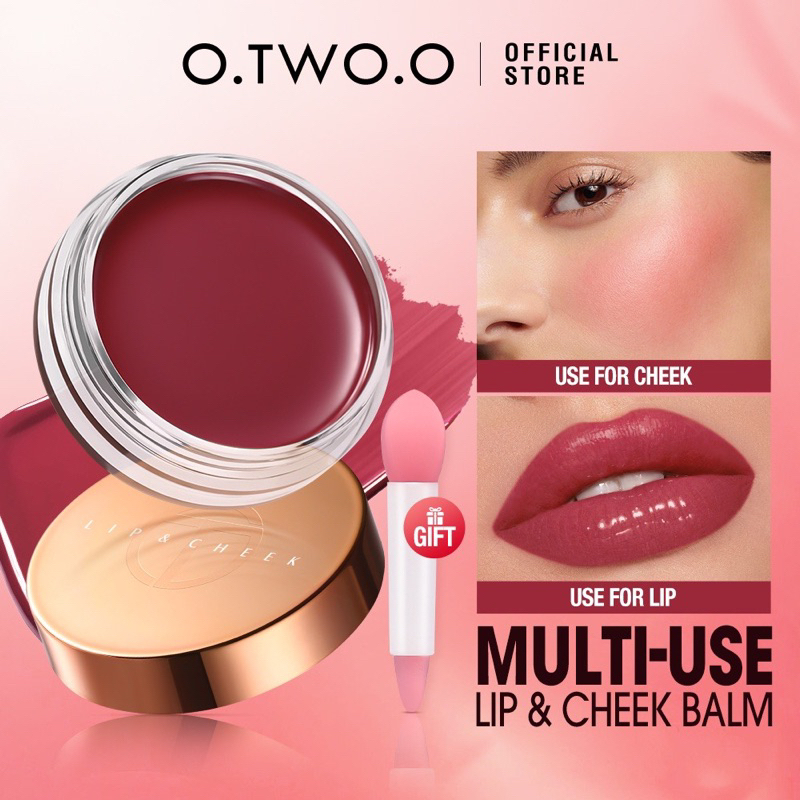 Jual OTWOO Hydrating Gloss Lip and Cheek Balm | Shopee Indonesia