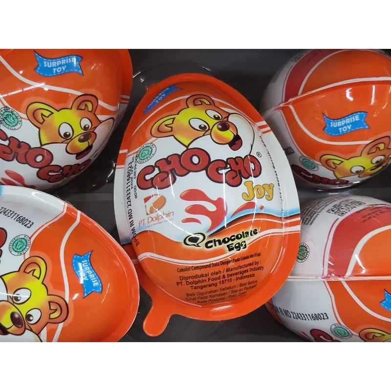 Jual Cho Cho Joy Suprise toy Coklat Telor 40gr | Shopee Indonesia