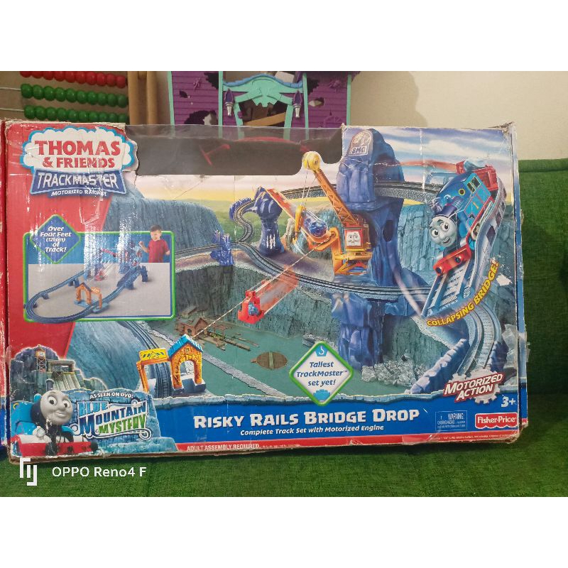 Jual Thomas & Friends Trackmaster Risky Rails Bridge Drop | Shopee ...