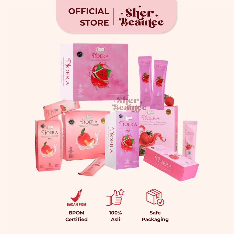 Jual Noera Collagen Drink All Varian 7 | 15 Sachets | Shopee Indonesia