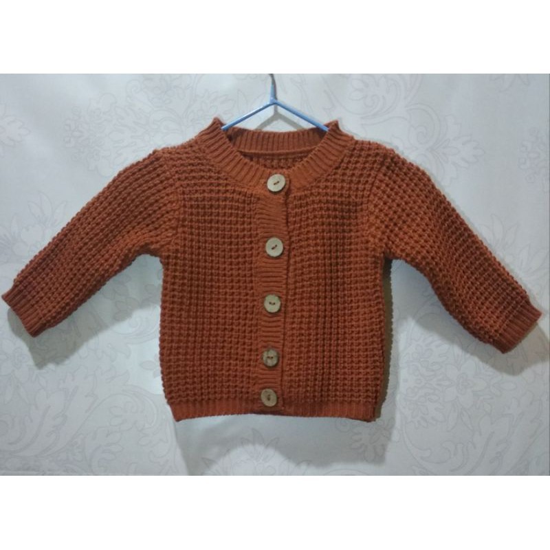 Jual Sweater Rajut Anak Bayi Unisex 5 Kancing Untuk Anak Umur 8 Bulan-5 ...