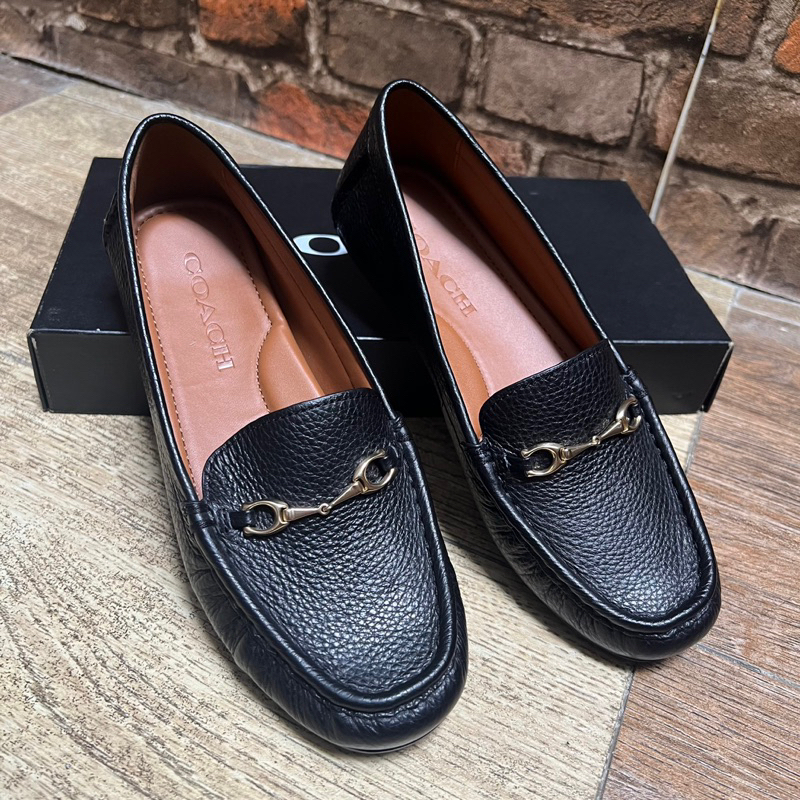 Jual Sepatu Coach FG4581 Mavis Loafer Black (New in Box) | Shopee Indonesia