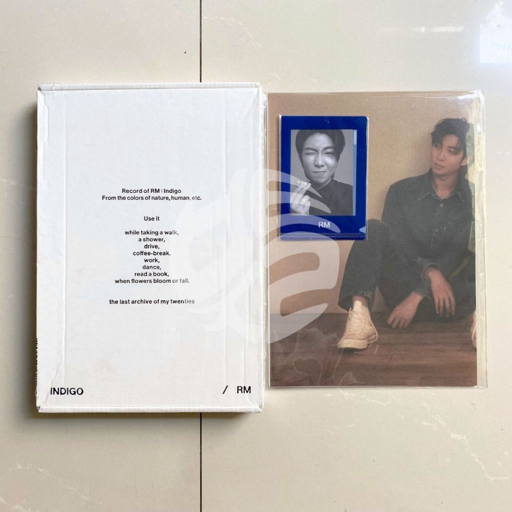Jual [READY] BTS RM Solo Album INDIGO Book Version + Weverse Shop Pre ...