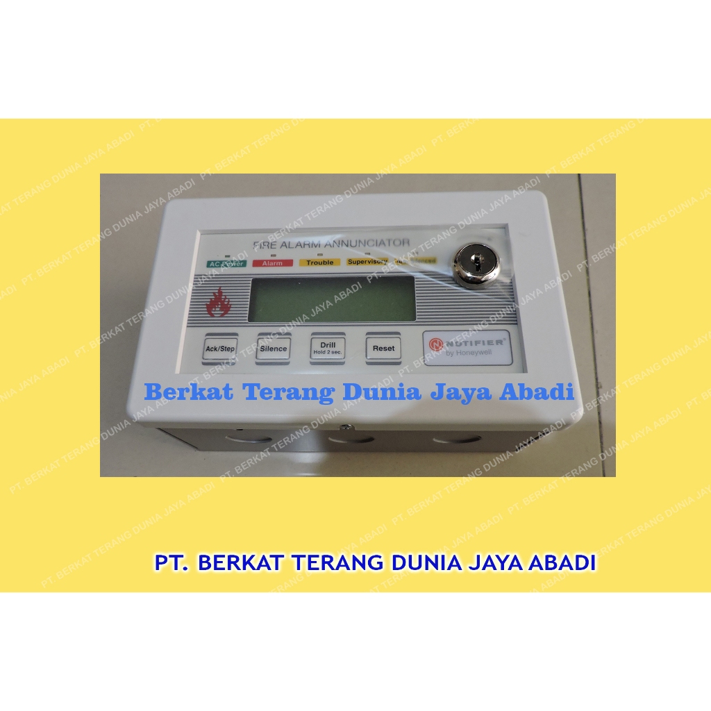 Jual Addressable Annunciator Panel 1 Loop type FDU-80 merk Notifier ...