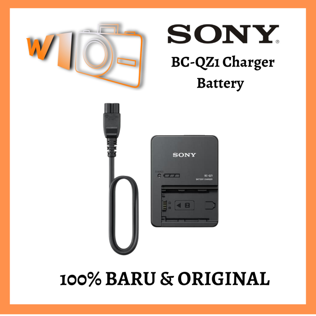 Jual Sony BC-QZ1 Charger Battery BCQZ1 Charger Baterai NP-FZ100 ORIGINAL | Shopee Indonesia