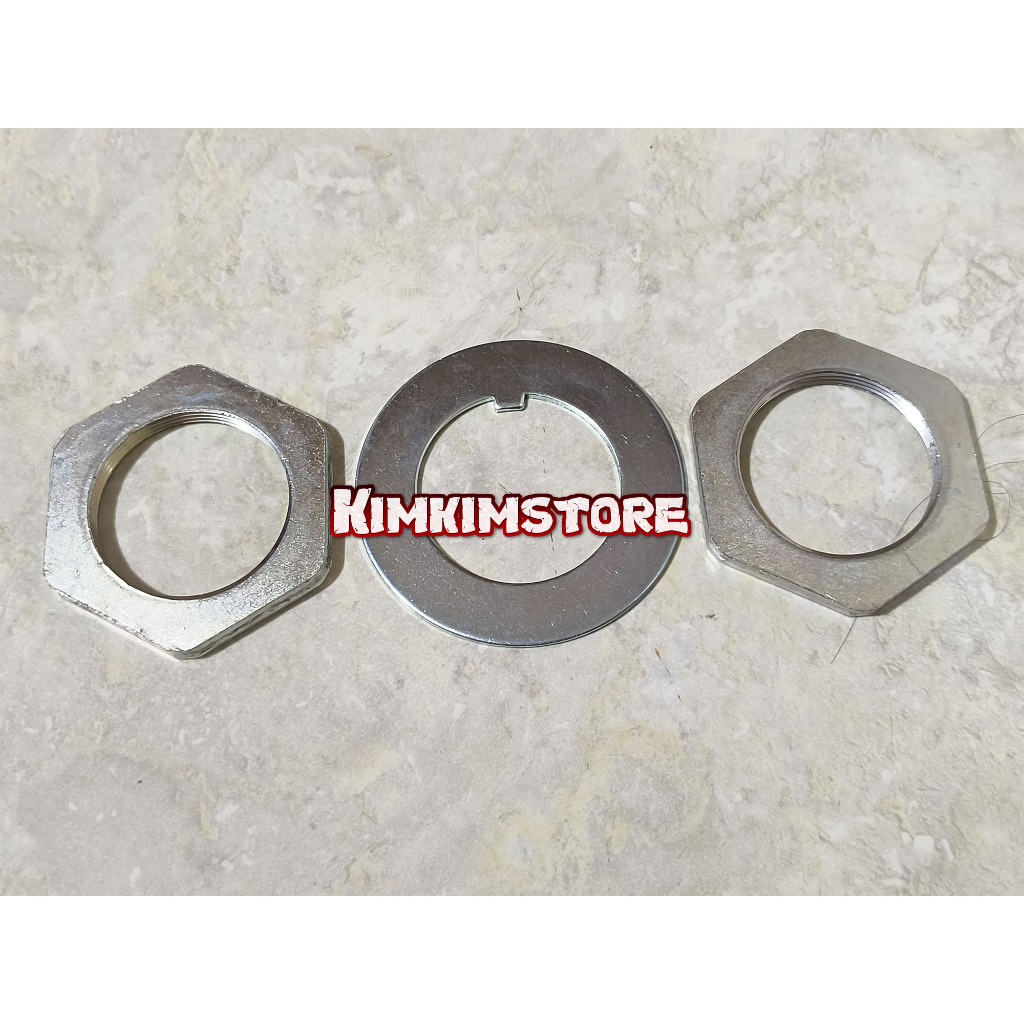 Jual Mur AS Roda Depan Taft GT F70 F75 Hiline Feroza Spindel Spindle SET | Shopee Indonesia