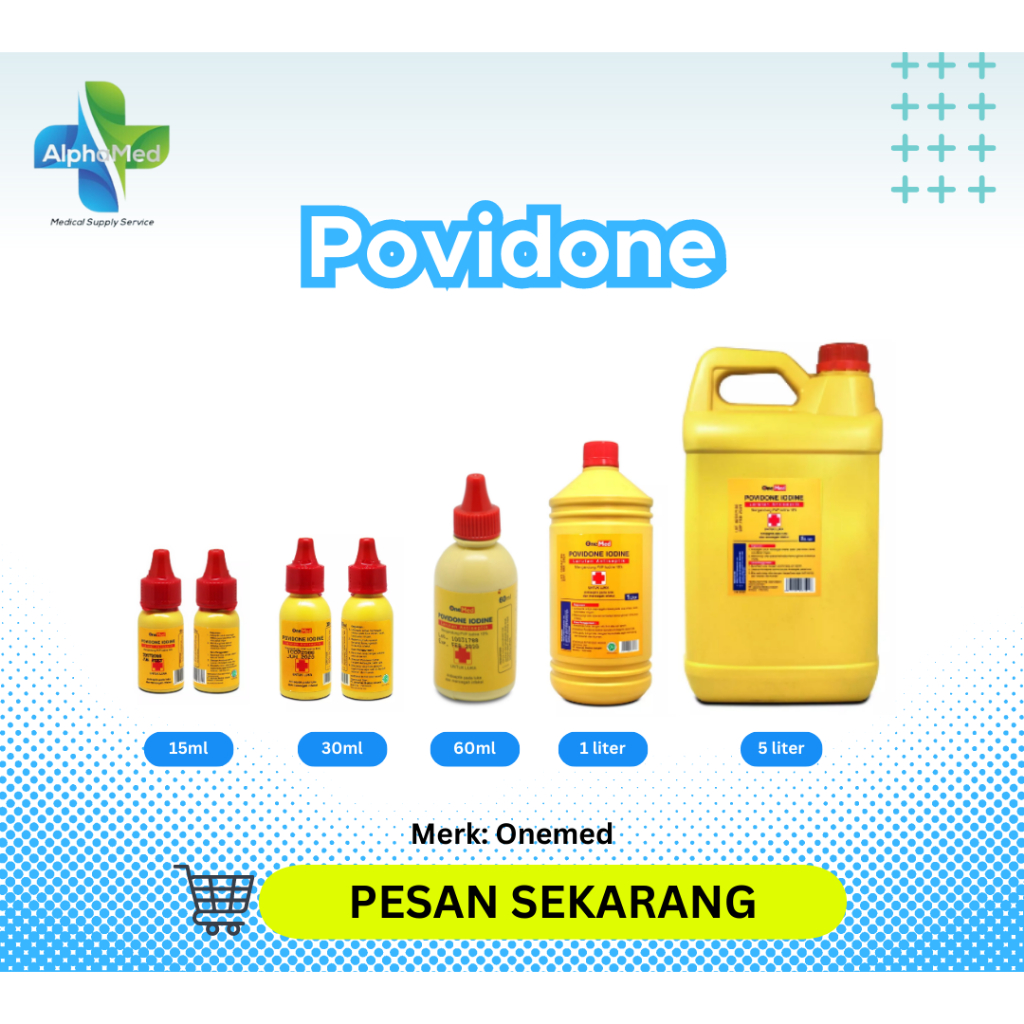 Jual Povidone Iodine 15ml, 30ml, 60ml | Shopee Indonesia