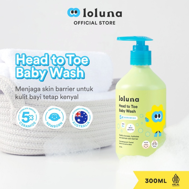 Jual LOLUNA HEAD TO TOE BABY WASH | Shopee Indonesia