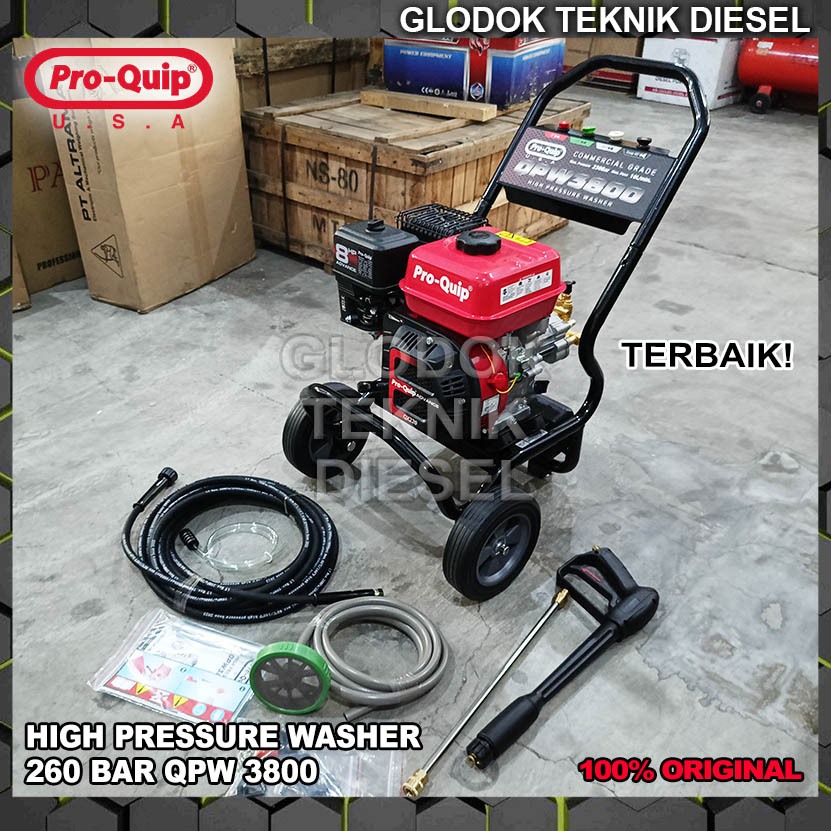 Jual ProQuip Jet Cleaner Gasoline High Pressure Washer 260 Bar QPW 3800 ...