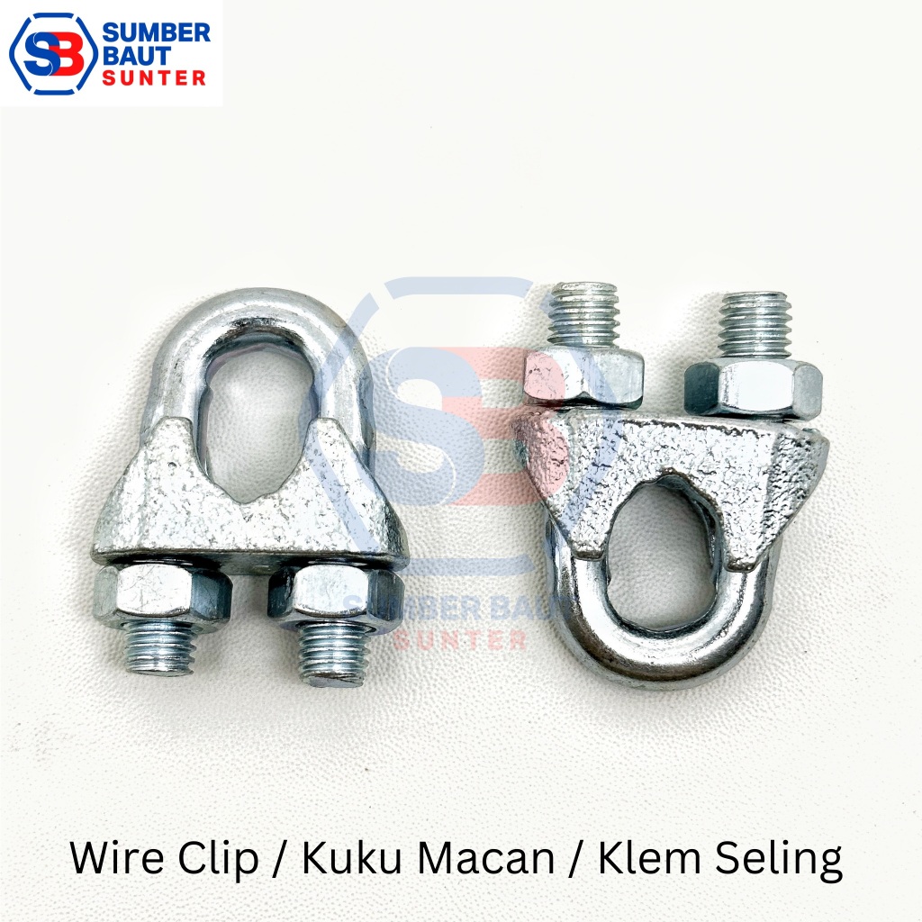 Jual M12 Wire Clip / Klem Seling / Kuku Macan 1/2" | Shopee Indonesia