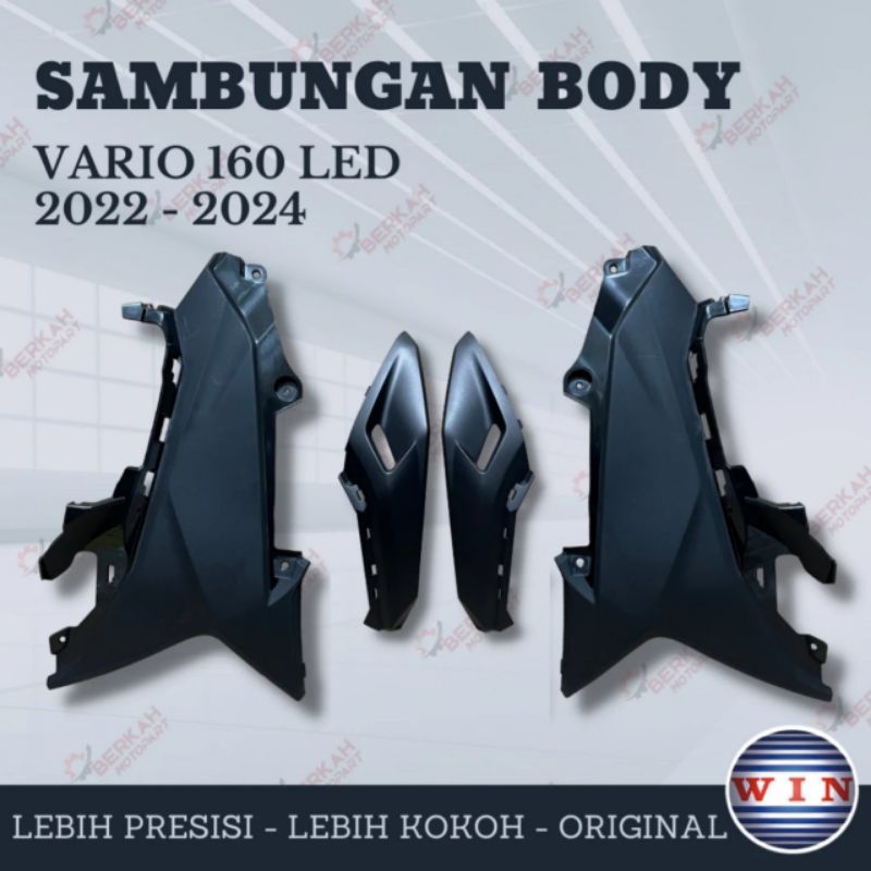 Jual Cover sambungan body side Vario 160 Led 2022 2024 | Shopee Indonesia