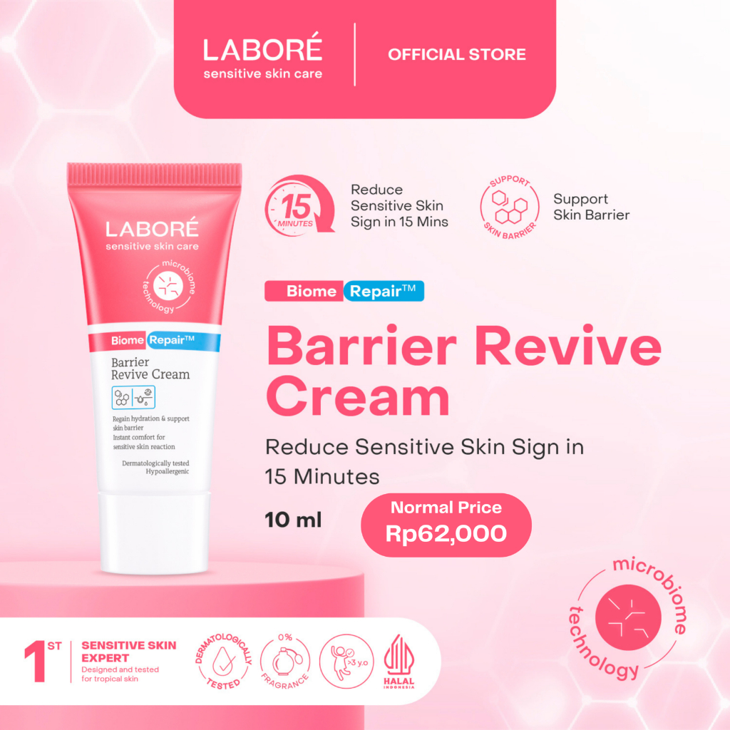 Jual Labore BiomeRepair Barrier Revive Cream Travel Size 10ml ...