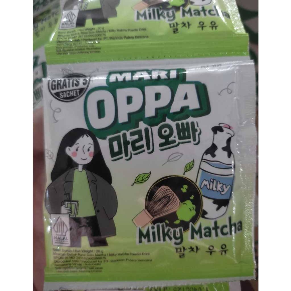 Jual Marioppa Milky Matcha isi 15 pcs | Shopee Indonesia