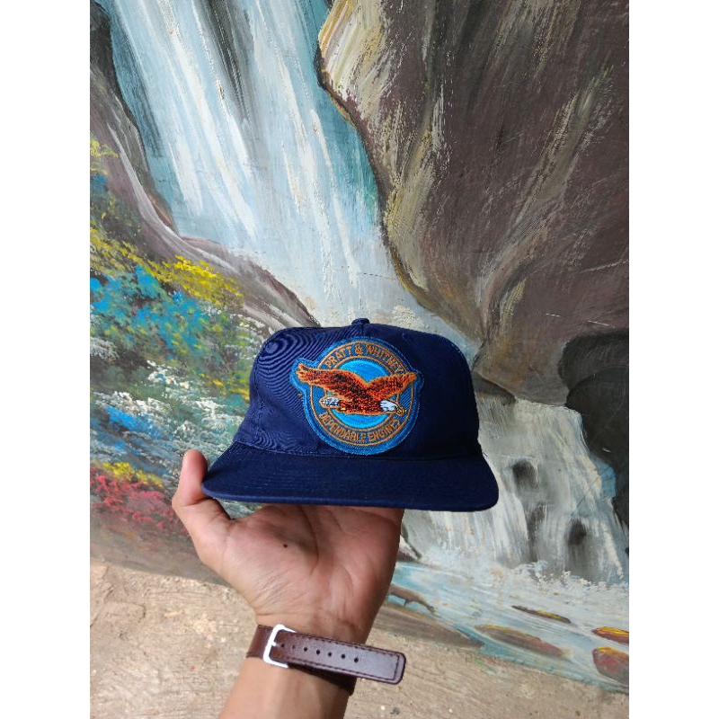 Jual Topi Vintage Eagle Pratt&Whitney | Shopee Indonesia