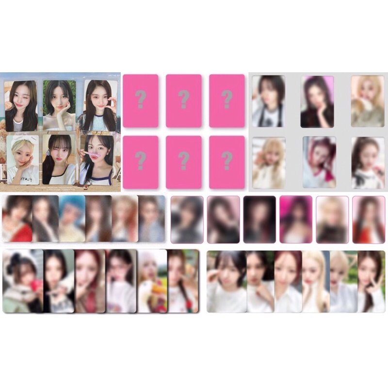 Jual Ive I’VE MINE / A DREAMY DAY PHOTOBOOK photocard benefit - withmuu namil starship square ...