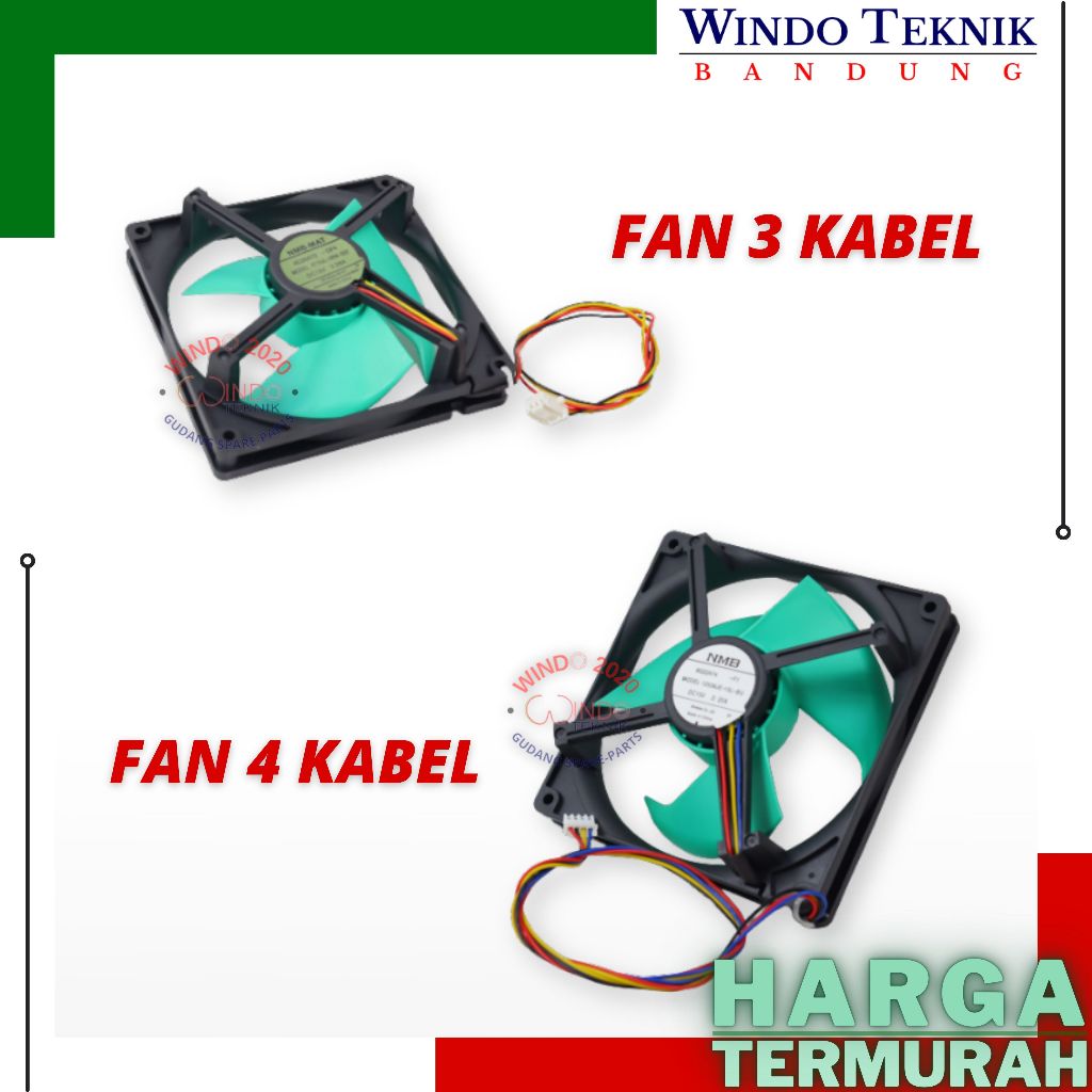 Jual FAN MOTOR KULKAS SHARP NMB-MAT MODEL FBA12J15V | FAN KIPAS KULKAS ...