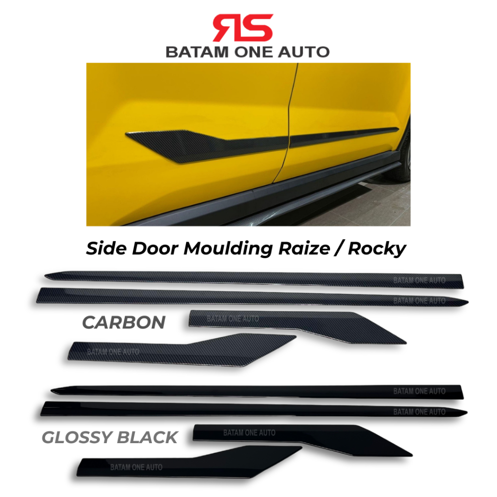 Jual BOA - Daihatsu Rocky Toyota Raize Side Door Moulding / Lis Body ...