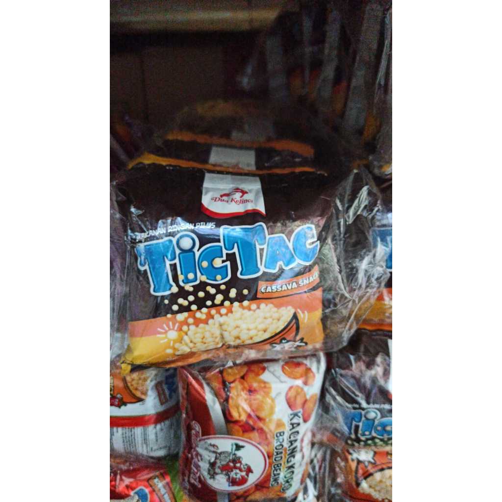 Jual Aneka Camilan Kacang Tictac Sapi Panggang, Ayam Bawang, Pedas ...