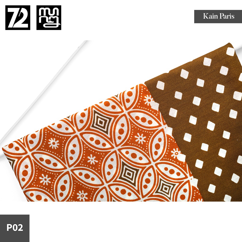 Jual KAIN BATIK PREMIUM Bahan Paris Motif Kombinasi 3 Lapis Warna ...