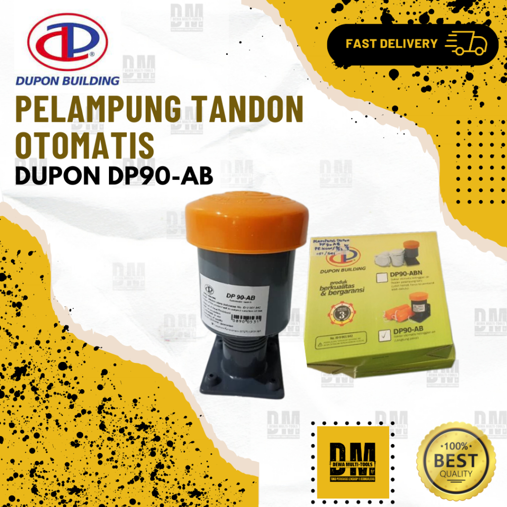 Jual Pelampung Tandon Dupon Otomatis Elektrik DP 90 AB Water Level ...