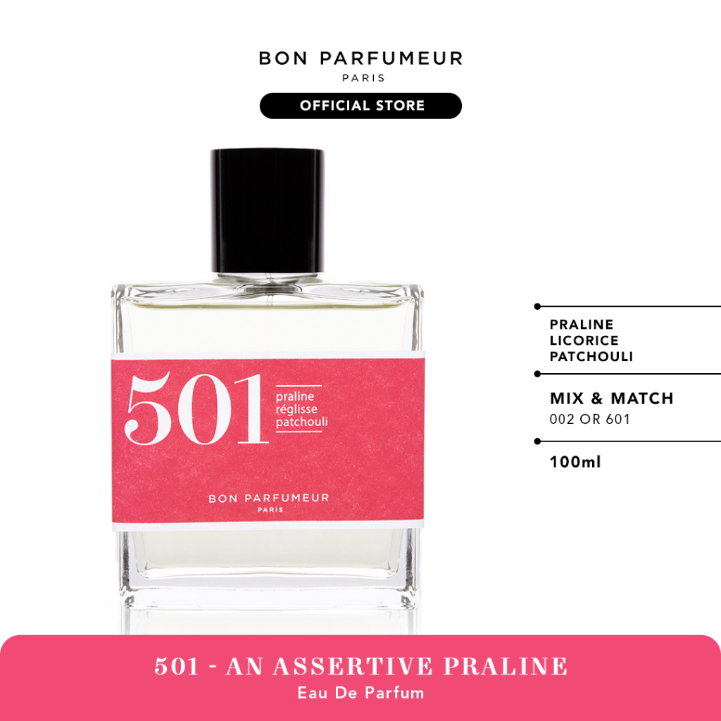 Jual Bon Parfumeur - 501: Praline, Licorice, Patchoulli EDP | Shopee ...