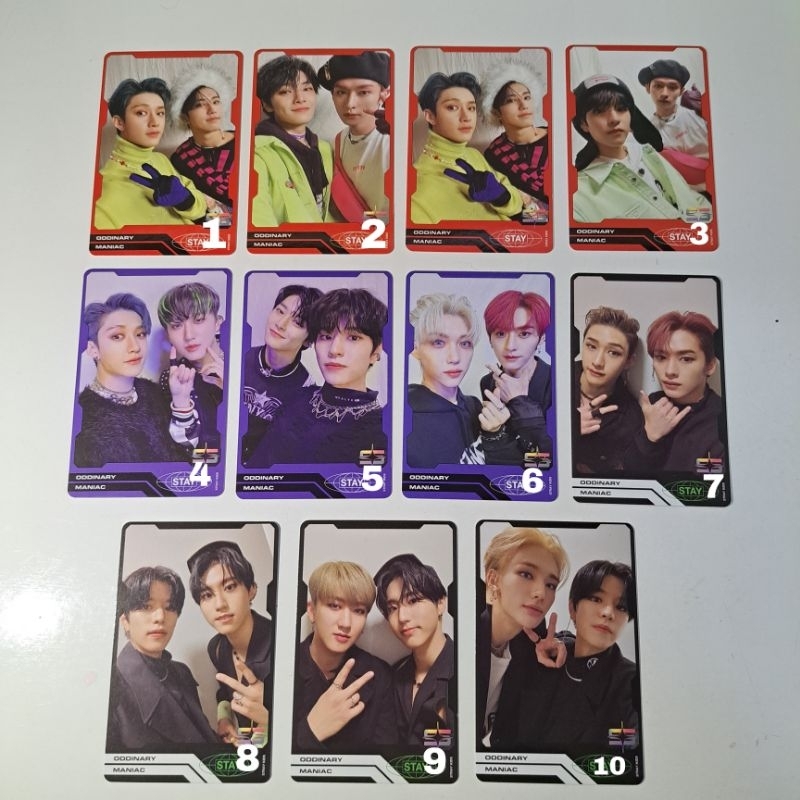 Jual WTS PHOTOCARD STRAY KIDS TC UNIT ODDINARY | Shopee Indonesia