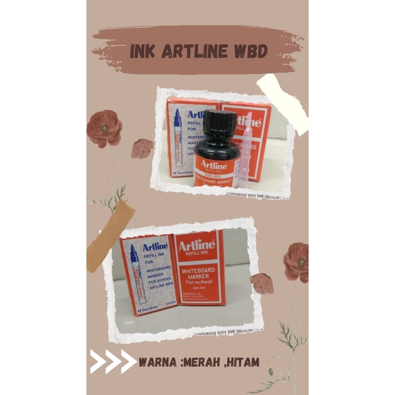 Jual Tinta Refil Spidol Artline WhiteBoard EKS-50S | Shopee Indonesia