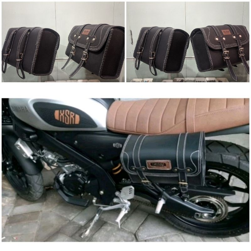 Jual Tas Samping Xsr Side Bag Xsr Asesories Motor Yamaha Xsr 155 ...