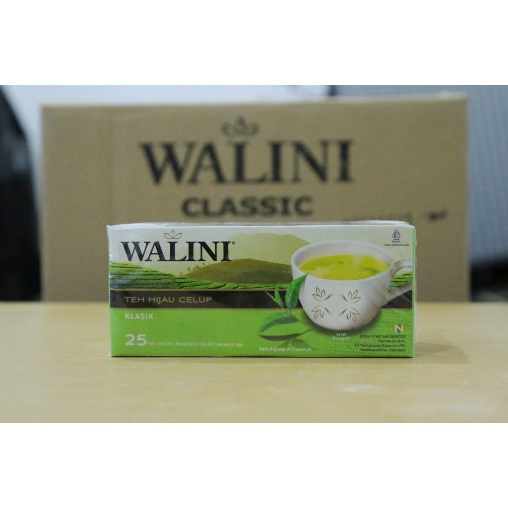 Jual Teh Walini GreenTea/ Teh Hijau 25s I Membantu Menurunkan Berat ...