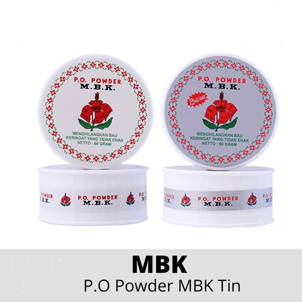 Jual [Bulat] MBK Bedak Ketiak Powder - M.B.K Penghilang Bau Badan ...
