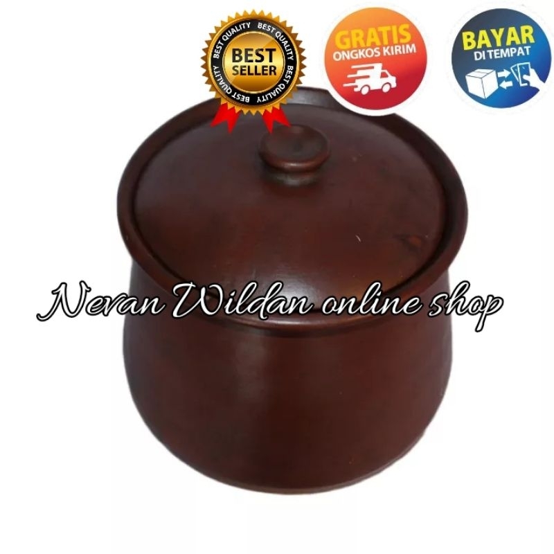 Jual KUALI TRADISIONAL 7-10 LITER | KUALI TANAH LIAT | KWALI | DANDANG ...