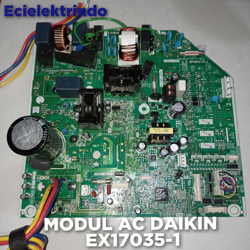 Jual MODUL PCB AC DAIKIN INVERTER EX17035-1 ORIGINAL PABRIK | Shopee ...