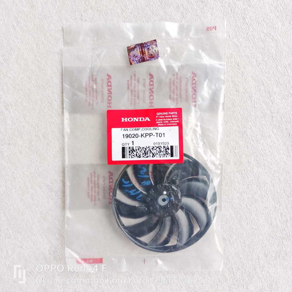 Jual Fan-Kipas Radiator Sonic Supra-GTR CB-150-R CB-150-X CBR-150-R Ori ...