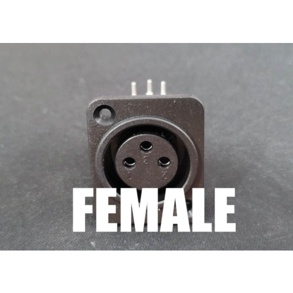 Jual socket mic body chasis PVC MRT male female canon xlr cowo cewe ...