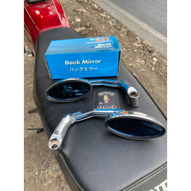 Jual spion tanduk spion model tanduk model daytona crom kaca spion day tanduk oval dan kotak ...