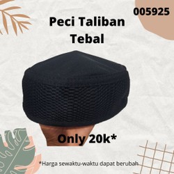 Jual Peci Pakistan Madun Brand Al Asas | Peci Polos Hitam | Peci Made ...