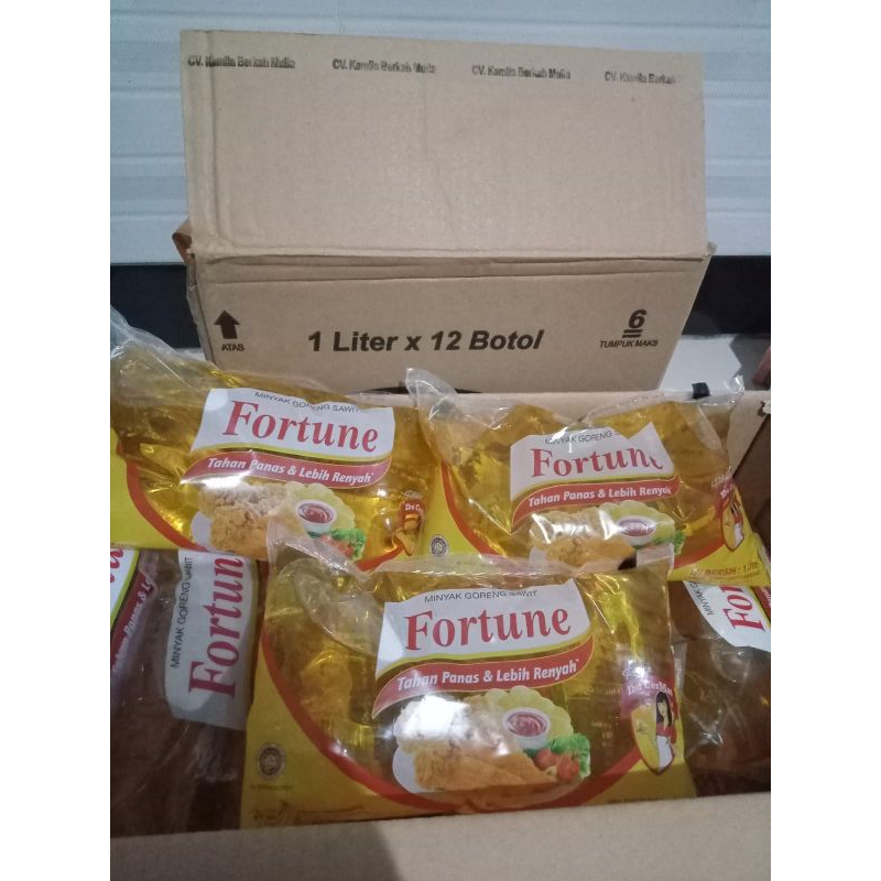 Jual PROMOO minyak goreng Fortune 1L | Shopee Indonesia