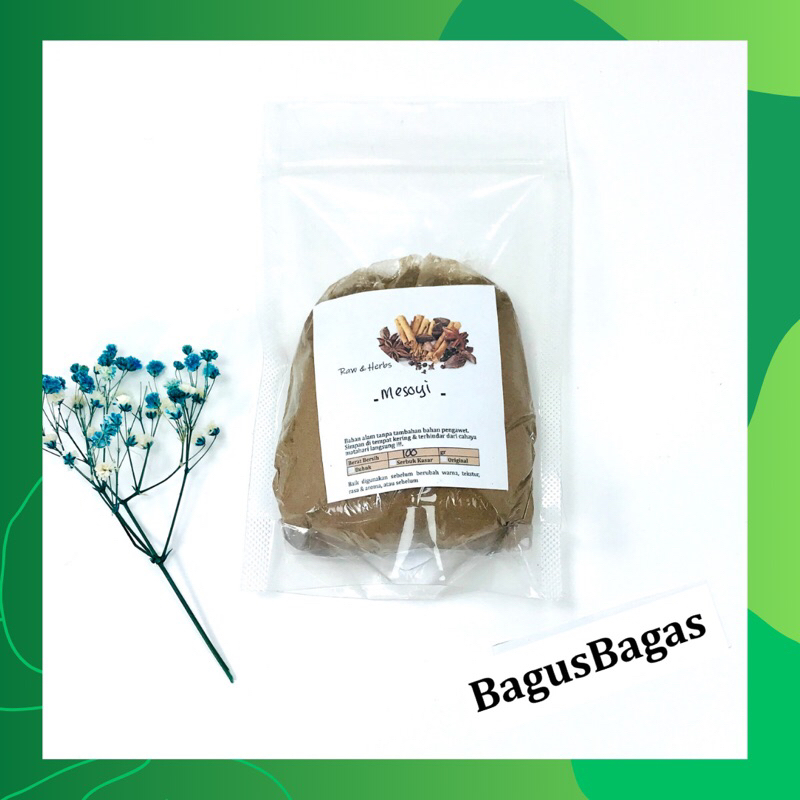Jual 50gr Bubuk Kulit Kayu Mesoyi Mesoi Masohi Bumbu Dapur Penyedap ...
