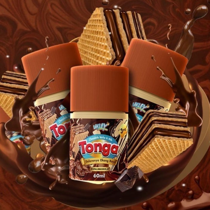 Jual LIQUID TONGA V3 CHOCOLATE WAFER 60ML | Shopee Indonesia